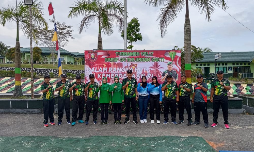 Sambut dan Meriahkan HUT RI Ke – 78, Brigif 24/Bulungan Cakti Adakan ...